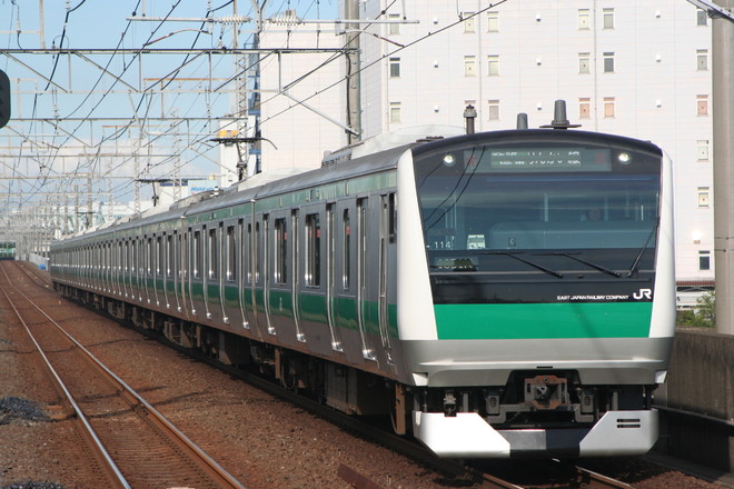 川越電車区 E233系 ハエ114編成 の写真 |鉄道写真投稿サイトTrain-Directory