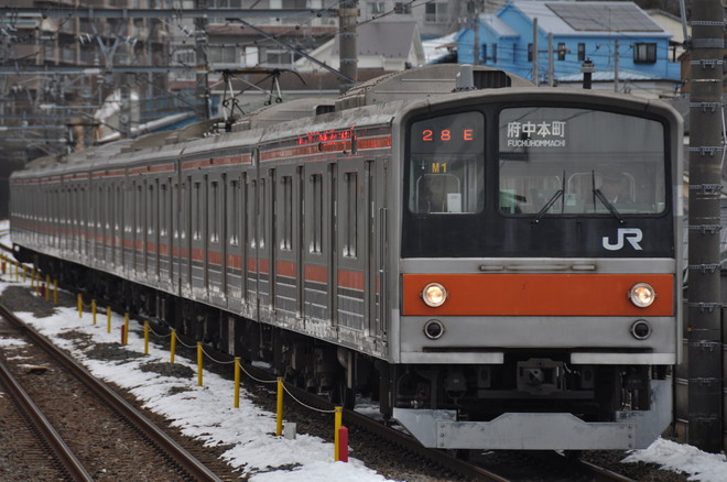 京葉車両センター 205系 ケヨM1編成 の写真 |鉄道写真投稿サイトTrain-Directory