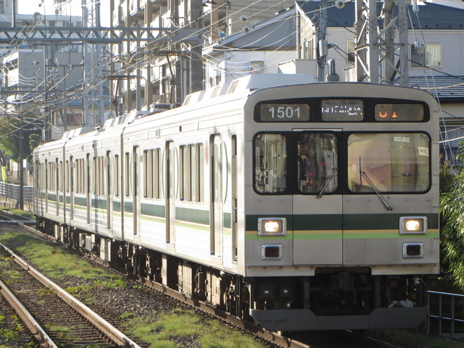雪が谷検車区 1000系 1501編成 の写真 |鉄道写真投稿サイトTrain-Directory