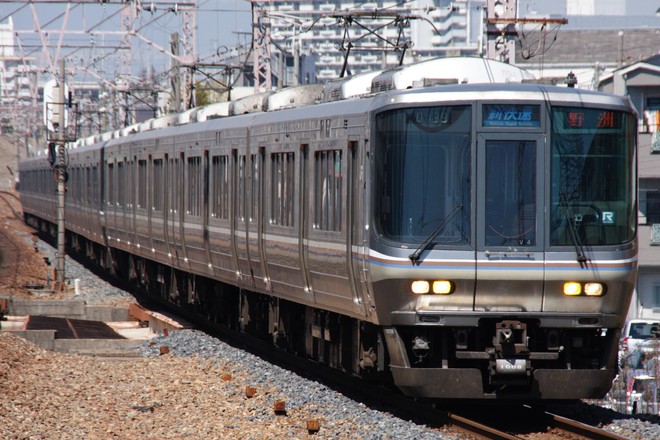 網干総合車両所 223系 V4編成 の写真 |鉄道写真投稿サイトTrain-Directory