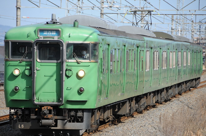 吹田総合車両所京都支所 113系 キトL5編成 の写真 |鉄道写真投稿サイトTrain-Directory