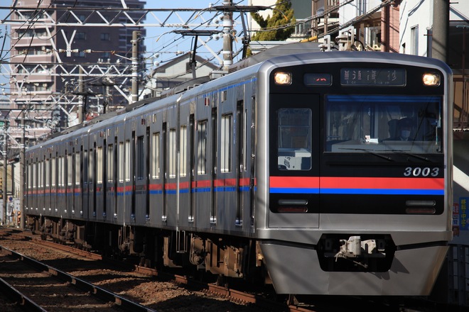 宗吾検車区 3000形 3003編成 の写真 |鉄道写真投稿サイトTrain-Directory