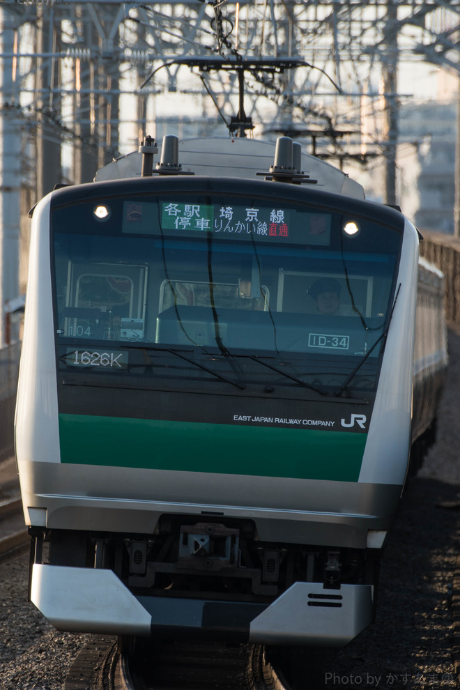 川越車両センター E233系 ハエ104編成 の写真 |鉄道写真投稿サイトTrain-Directory