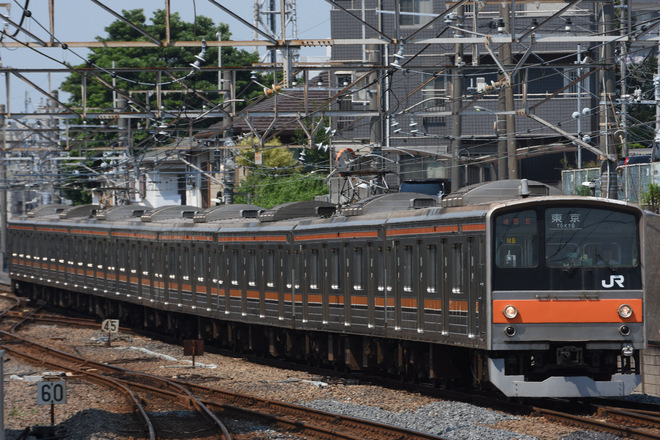 京葉車両センター 205系 M8編成 の写真 |鉄道写真投稿サイトTrain-Directory
