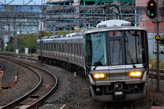 網干総合車両所本所 223系 V6編成 の写真 |鉄道写真投稿サイトTrain-Directory