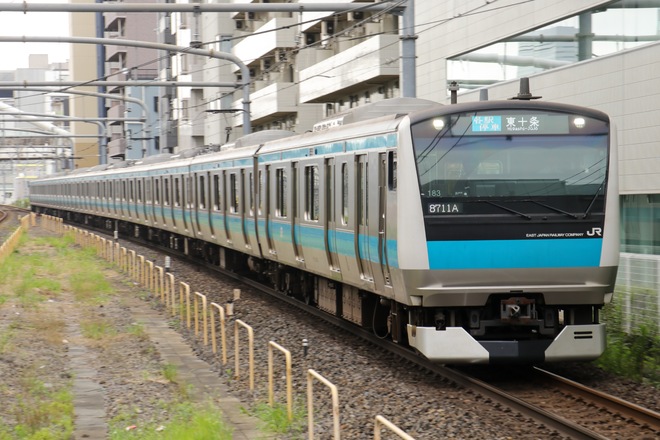 さいたま車両センター E233系 ウラ183編成 の写真 |鉄道写真投稿サイトTrain-Directory