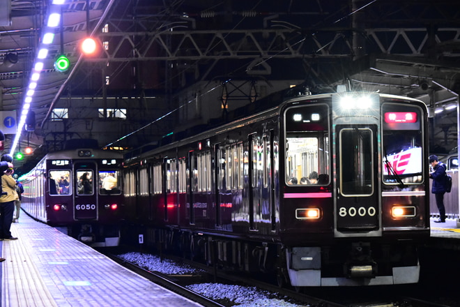 西宮車庫 8000系 8000F の写真 |鉄道写真投稿サイトTrain-Directory
