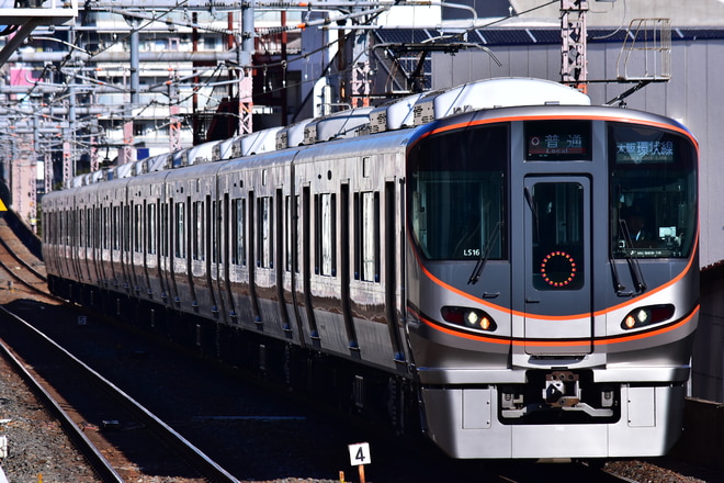 吹田総合車両所森ノ宮支所 323系 LS16編成 の写真 |鉄道写真投稿サイトTrain-Directory