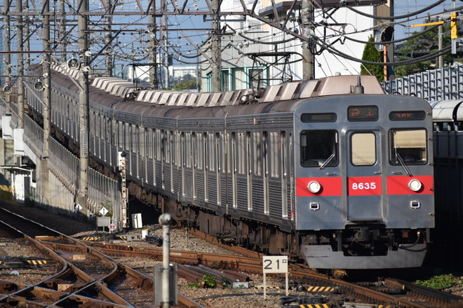 長津田検車区 8500系 8635F の写真 |鉄道写真投稿サイトTrain-Directory