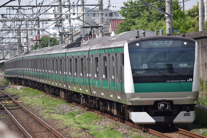 川越車両センター E233系 ハエ131編成 の写真 |鉄道写真投稿サイトTrain-Directory