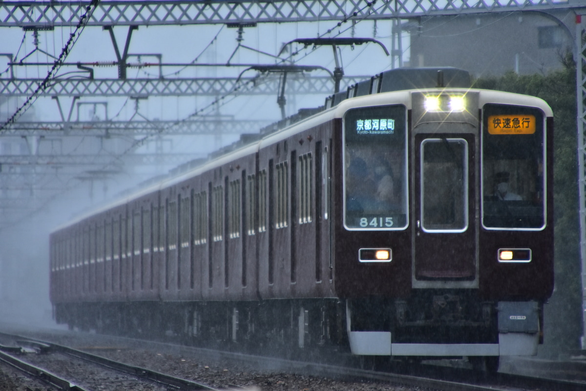 正雀車庫 8300系 8315F の写真 |鉄道写真投稿サイトTrain-Directory