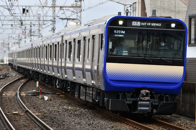 鎌倉車両センター E235系 クラF-02編成 の写真 |鉄道写真投稿サイトTrain-Directory