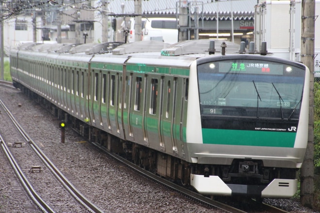 川越車両センター E233系7000番台 宮ハエ110編成 の写真 |鉄道写真投稿サイトTrain-Directory