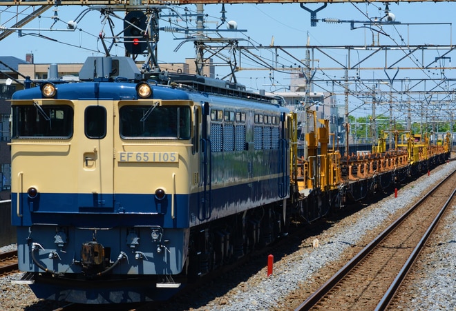 田端運転所 EF65 1105 の写真 |鉄道写真投稿サイトTrain-Directory