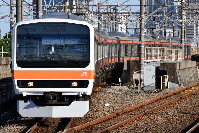 京葉車両センター 209系 ケヨM71編成 の写真 |鉄道写真投稿サイトTrain-Directory