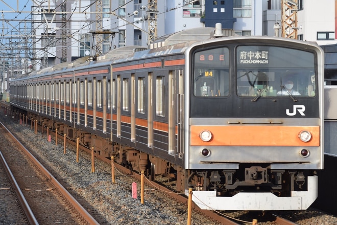 京葉車両センター 205系 ケヨM4編成 の写真 |鉄道写真投稿サイトTrain-Directory