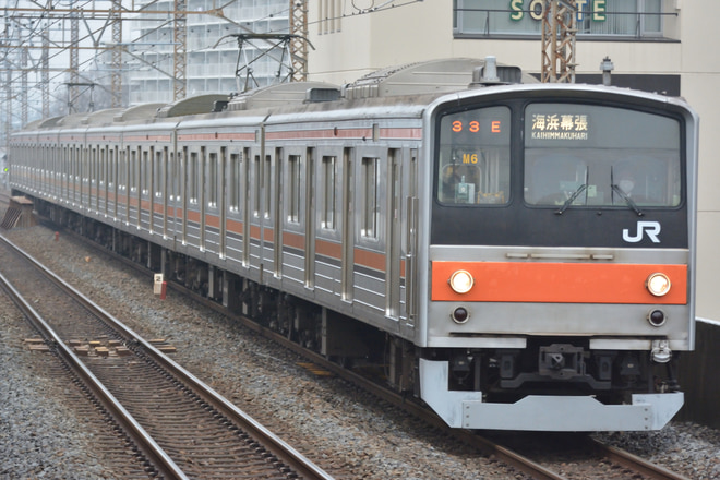 京葉車両センター 205系 M6編成 の写真 |鉄道写真投稿サイトTrain-Directory