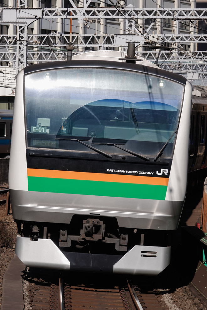 国府津車両センター E233系3000番台 E-01+E-?? の写真 |鉄道写真投稿サイトTrain-Directory