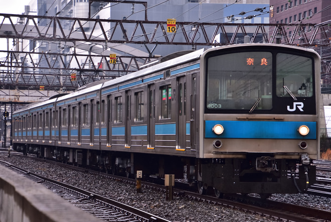 吹田総合車両所奈良支所 205系 NE407編成 の写真 |鉄道写真投稿サイトTrain-Directory