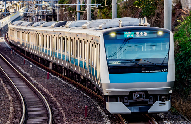 さいたま車両センター E233系 サイ107編成 の写真 |鉄道写真投稿サイトTrain-Directory