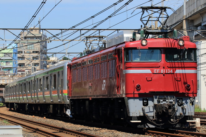 長岡車両センター EF81 134 の写真 |鉄道写真投稿サイトTrain-Directory