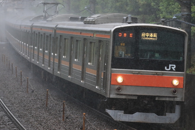 京葉車両センター 205系 ケヨM8編成 の写真 |鉄道写真投稿サイトTrain-Directory