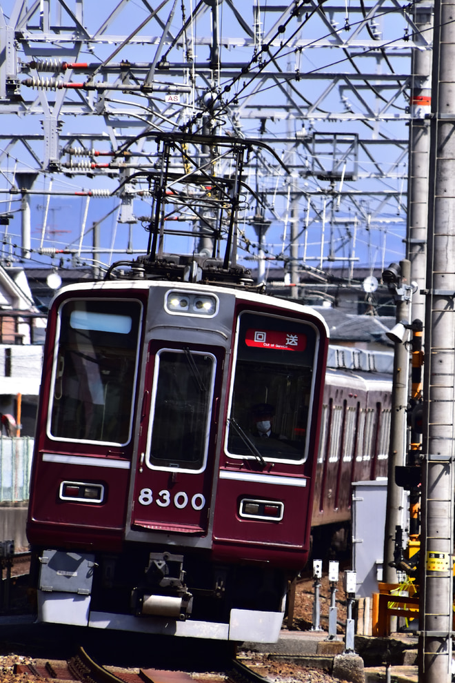 正雀車庫 8300系 8300F の写真 |鉄道写真投稿サイトTrain-Directory