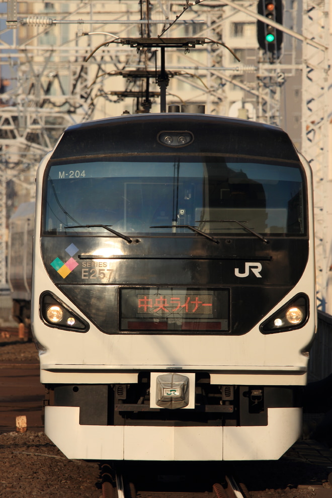 松本車両センター E257系 モトM-204編成 の写真 |鉄道写真投稿サイトTrain-Directory
