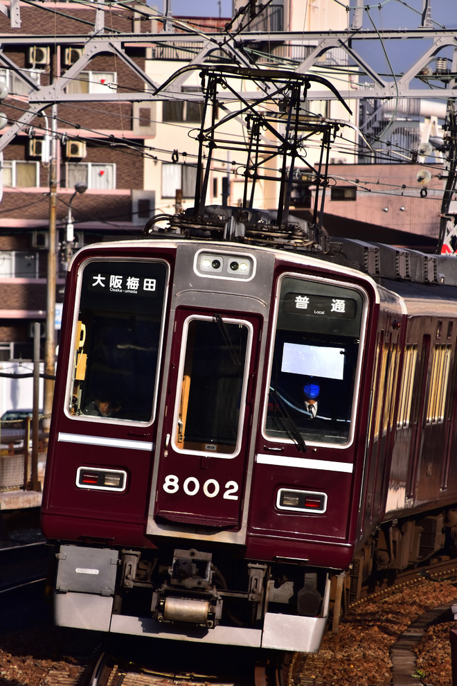 西宮車庫 8000系 8002F の写真 |鉄道写真投稿サイトTrain-Directory