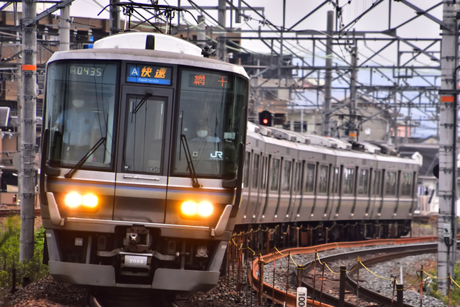 網干総合車両所本所 223系 W34編成 の写真 |鉄道写真投稿サイトTrain-Directory