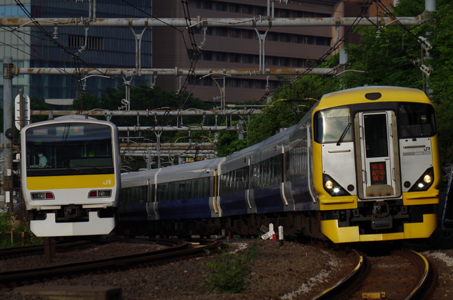 幕張車両センター E257系 マリNB-11編成 の写真 |鉄道写真投稿サイトTrain-Directory