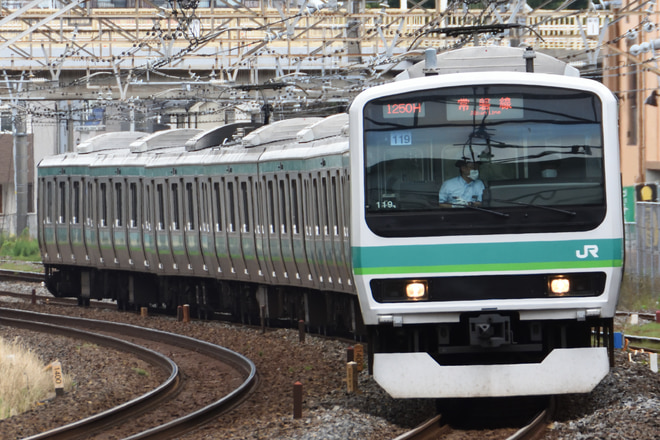 松戸車両センター本区 E231系 マト119編成 の写真 |鉄道写真投稿サイトTrain-Directory