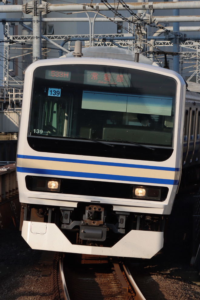 松戸車両センター本区 E231系 マト139編成 の写真 |鉄道写真投稿サイトTrain-Directory