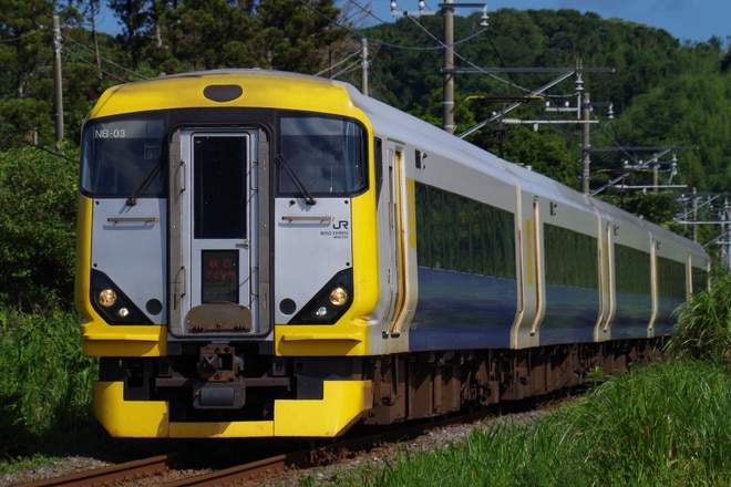 幕張車両センター E257系 マリNB-03編成 の写真 |鉄道写真投稿サイトTrain-Directory