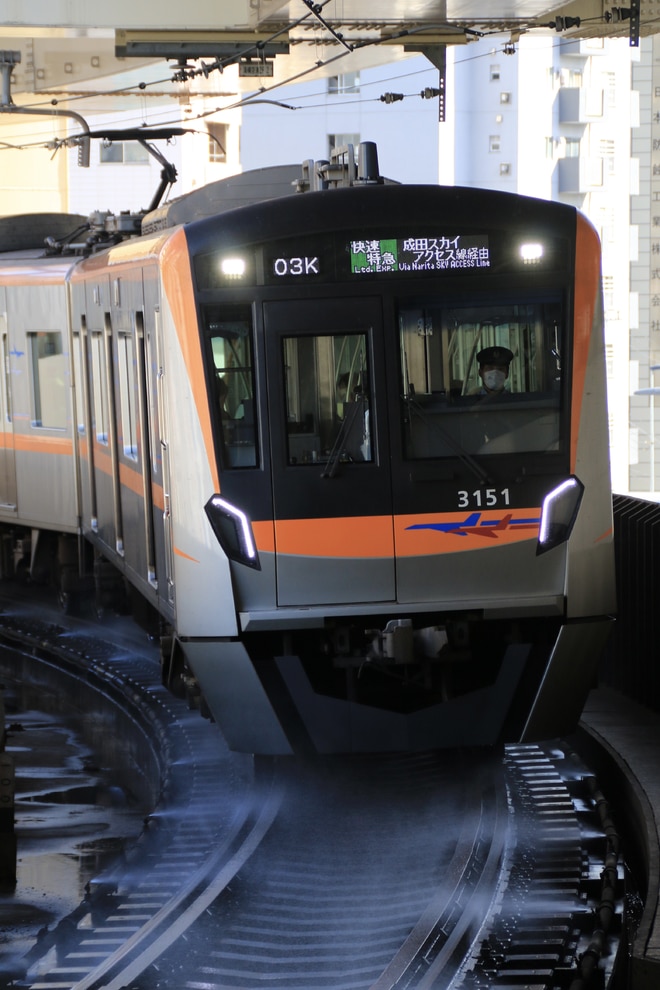 宗吾車両基地 3100形 3151編成 の写真 |鉄道写真投稿サイトTrain-Directory