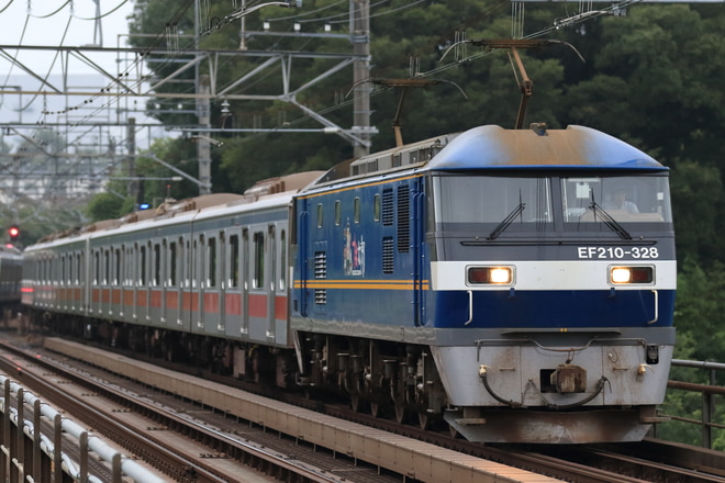 新鶴見機関区 EF210 328 の写真 |鉄道写真投稿サイトTrain-Directory