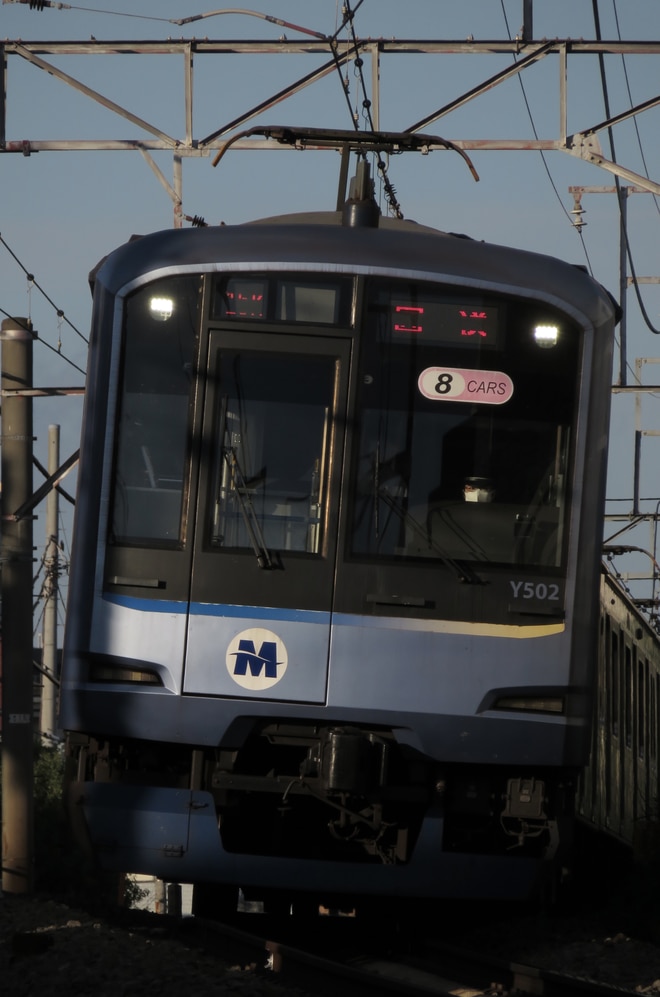 元住吉検車区 Y500系 Y512F の写真 |鉄道写真投稿サイトTrain-Directory