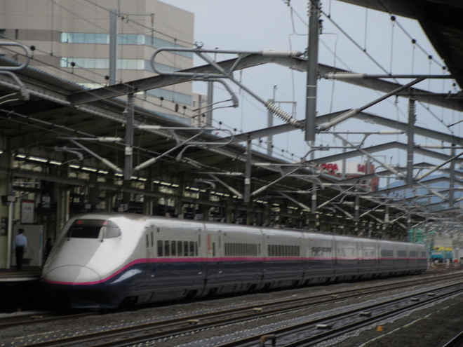 新潟新幹線車両センター E2系 J55編成 の写真 |鉄道写真投稿サイトTrain-Directory