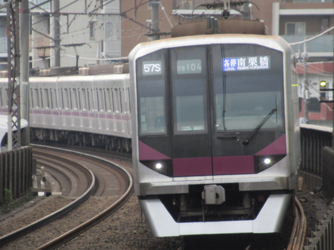 鷺沼検車区 08系 08-104F の写真 |鉄道写真投稿サイトTrain-Directory