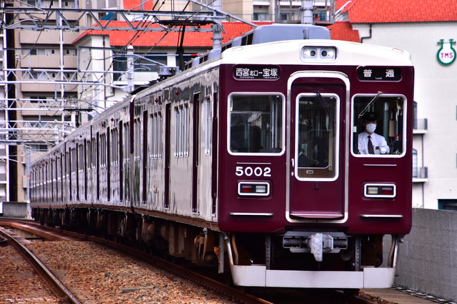 西宮車庫 5000系 5002F の写真 |鉄道写真投稿サイトTrain-Directory