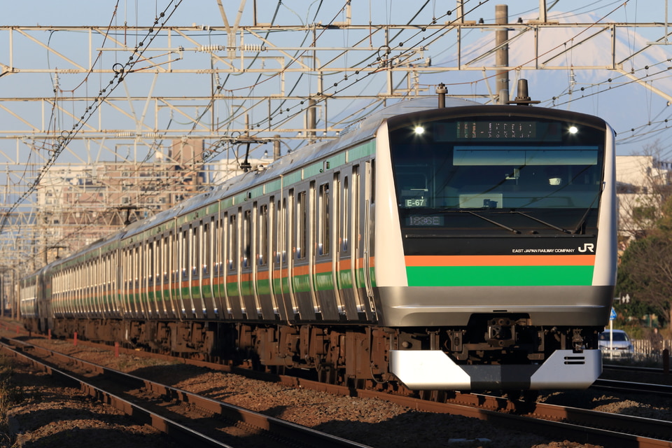 JR東E233系コツE-67編成(コツE67編成)(コツE-67)(コツE67)の編成データ、編成表、ニュース、写真|2nd-train