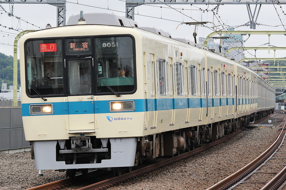 小田急8000形8051×4(8051F)(8051編成)の編成データ、編成表、ニュース、写真|2nd-train