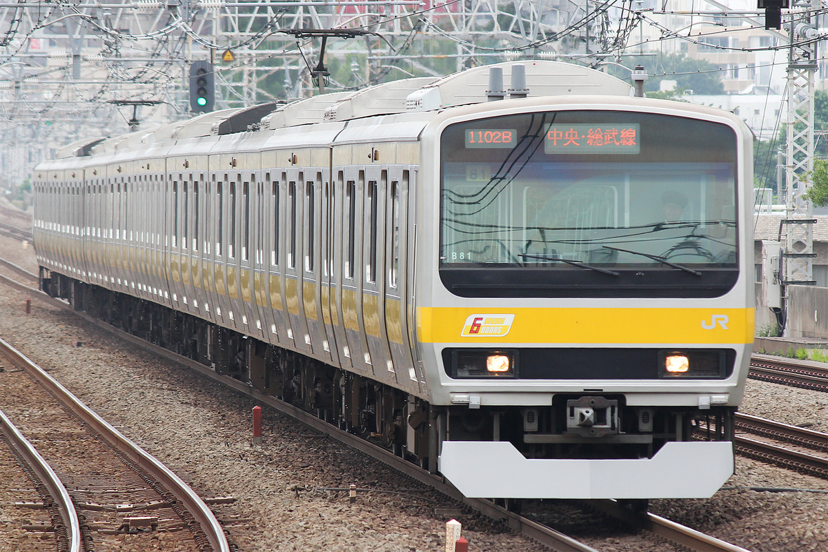 Train-Directory JR東日本E231系ミツB81編成の写真一覧