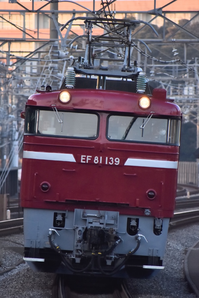 尾久車両センター EF81 139 の写真 |鉄道写真投稿サイトTrain-Directory