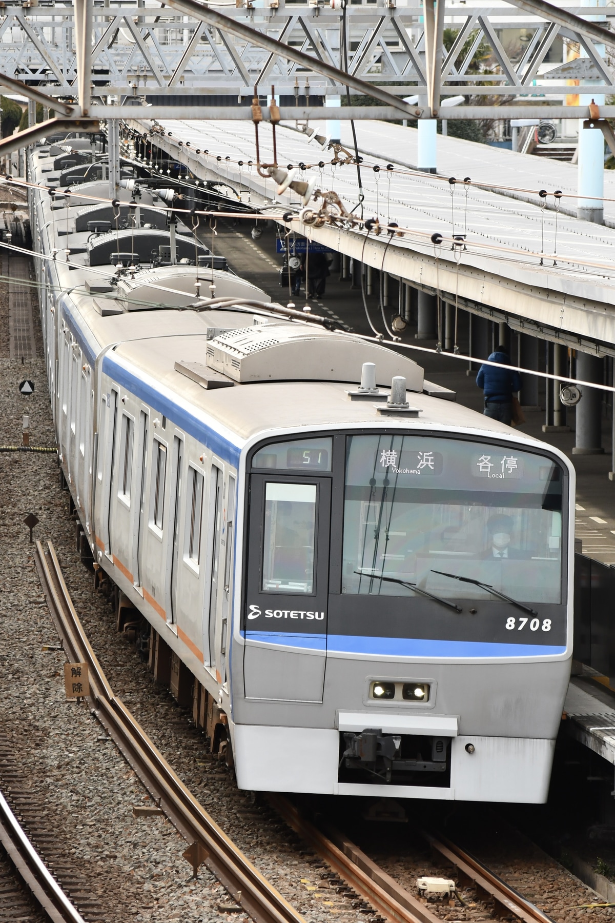 かしわ台車両センター 8000系 8708×10 の写真 |鉄道写真投稿サイトTrain-Directory