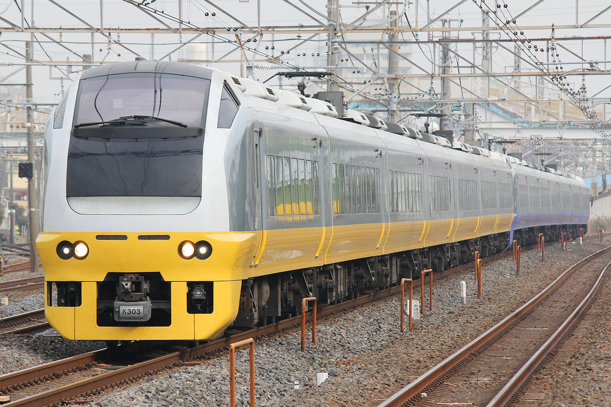 E653系 カツK303編成 の写真 |鉄道写真投稿サイトTrain-Directory