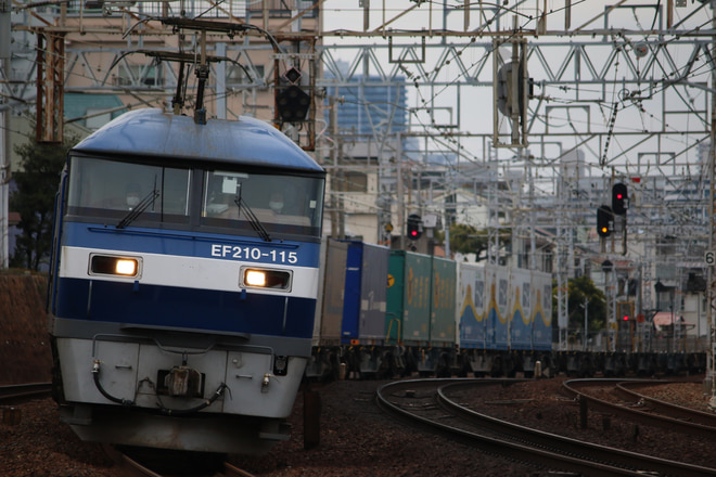 吹田機関区 EF210 115 の写真 |鉄道写真投稿サイトTrain-Directory