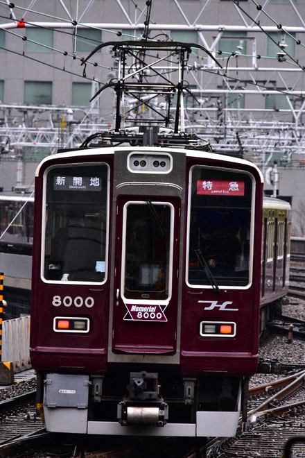 西宮車庫 8000系 8000F の写真 |鉄道写真投稿サイトTrain-Directory