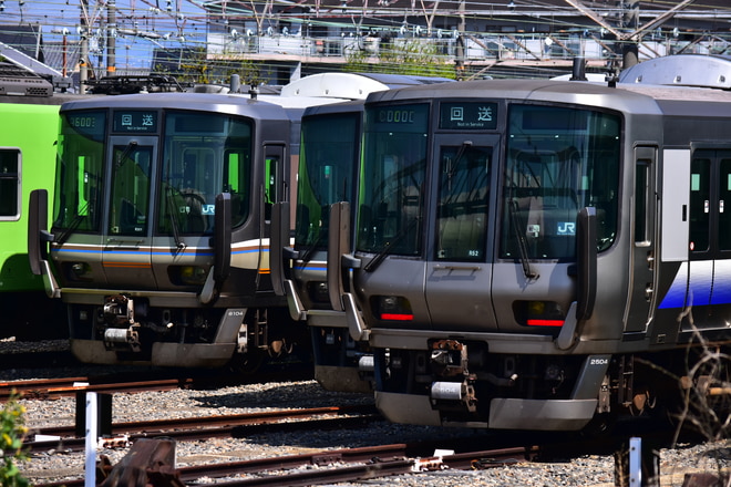 吹田総合車両所京都支所 223系 R52編成 の写真 |鉄道写真投稿サイトTrain-Directory