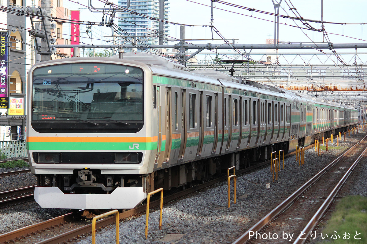 E231系 ヤマU502編成 の写真 |鉄道写真投稿サイトTrain-Directory